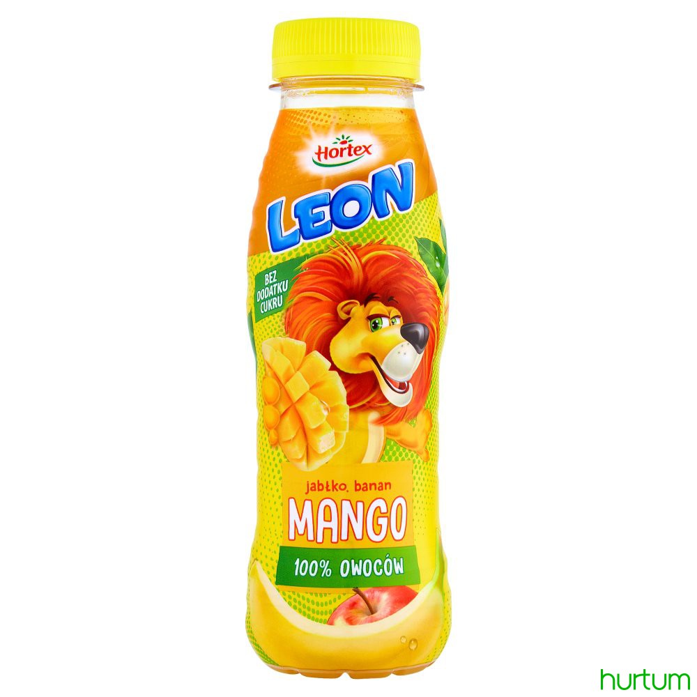 Hortex Leon Jabłko banan mango Sok 300 ml w Hurtum.pl