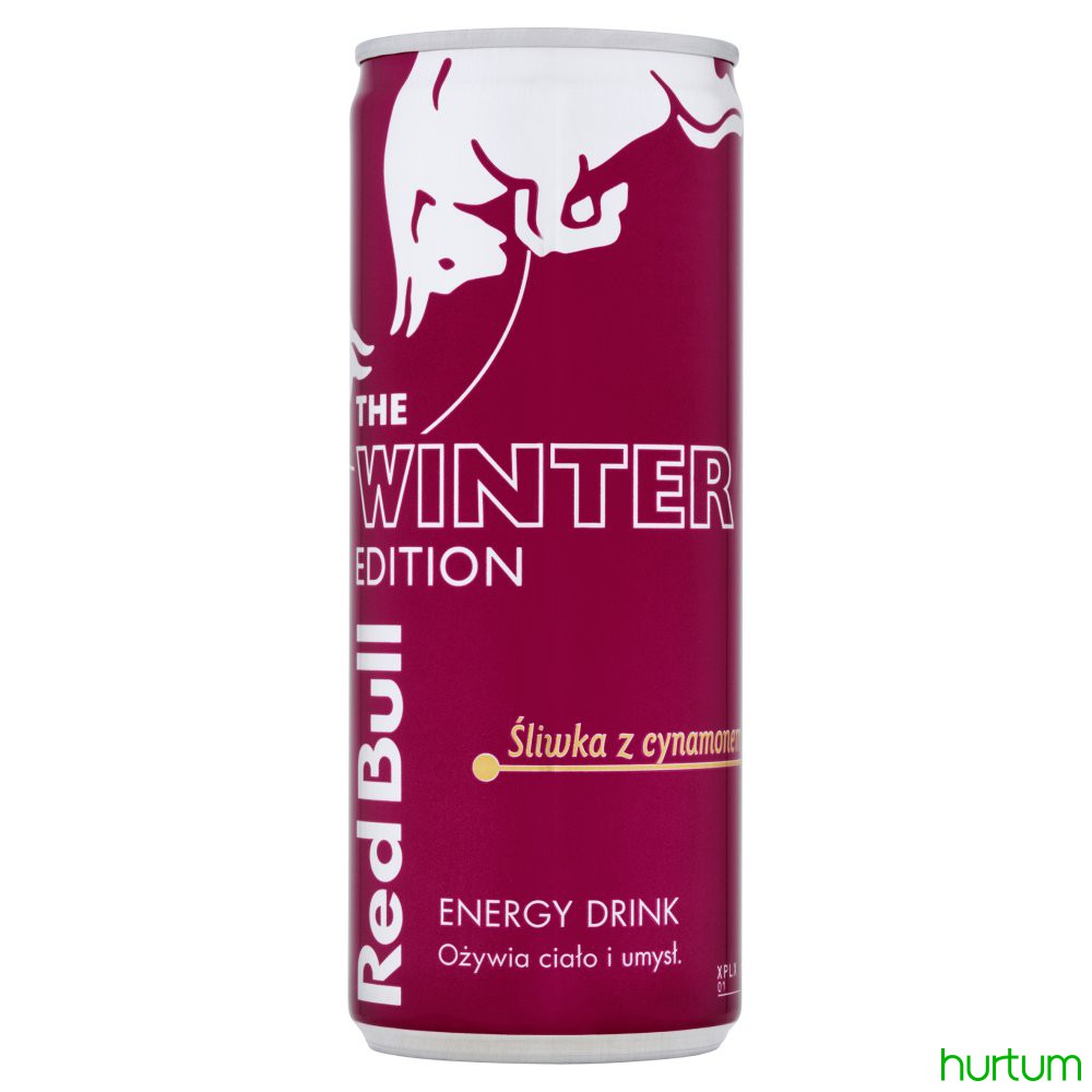 Red Bull Śliwka z cynamonem Napój energetyczny 250 ml w Hurtum.pl