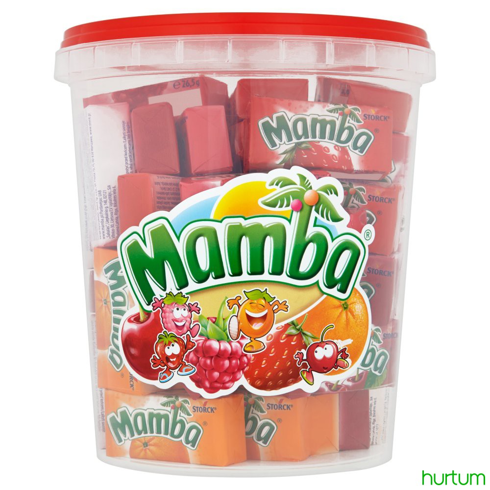 Mamba Gumy rozpuszczalne o smaku owocowym 48 sztuk w Hurtum.pl