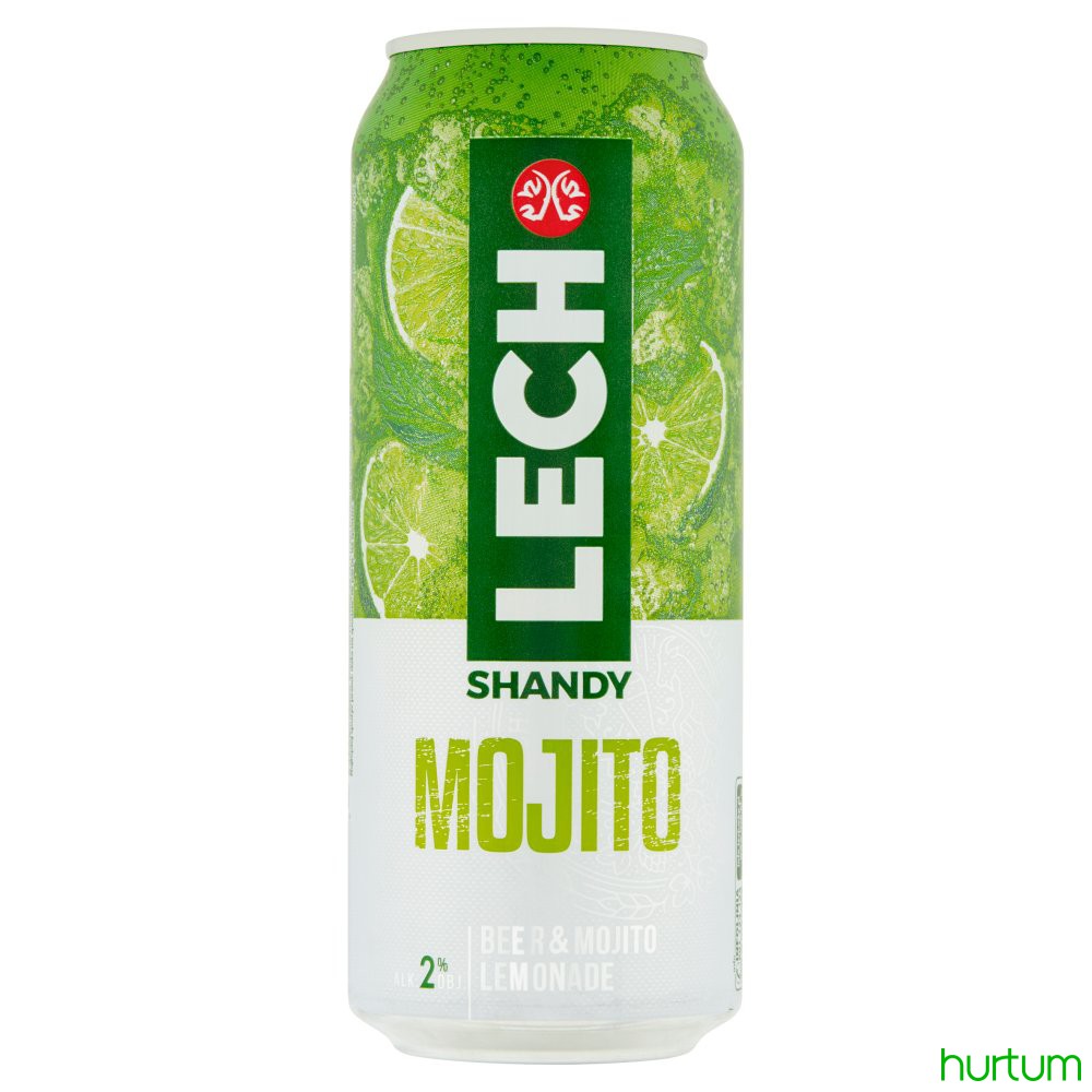 Lech Shandy Mojito Piwo z lemoniadą 500 ml w Hurtum.pl